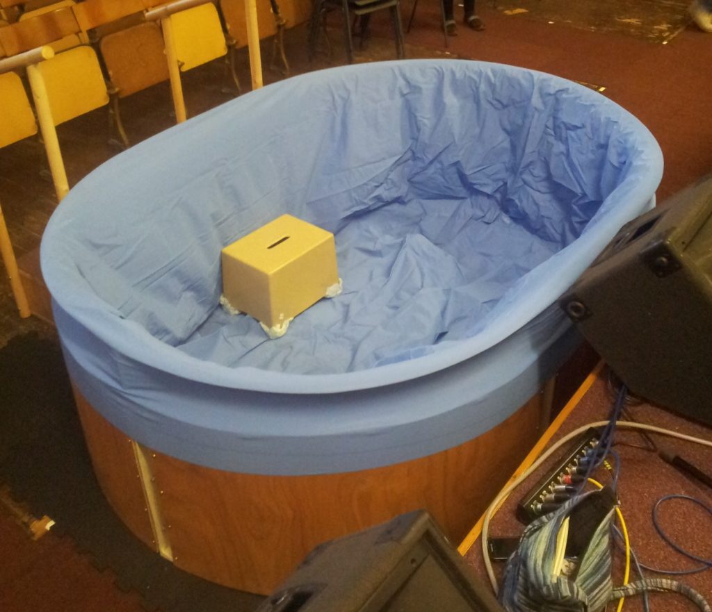 Fibreglass Baptisteries - Wooden Baptistery